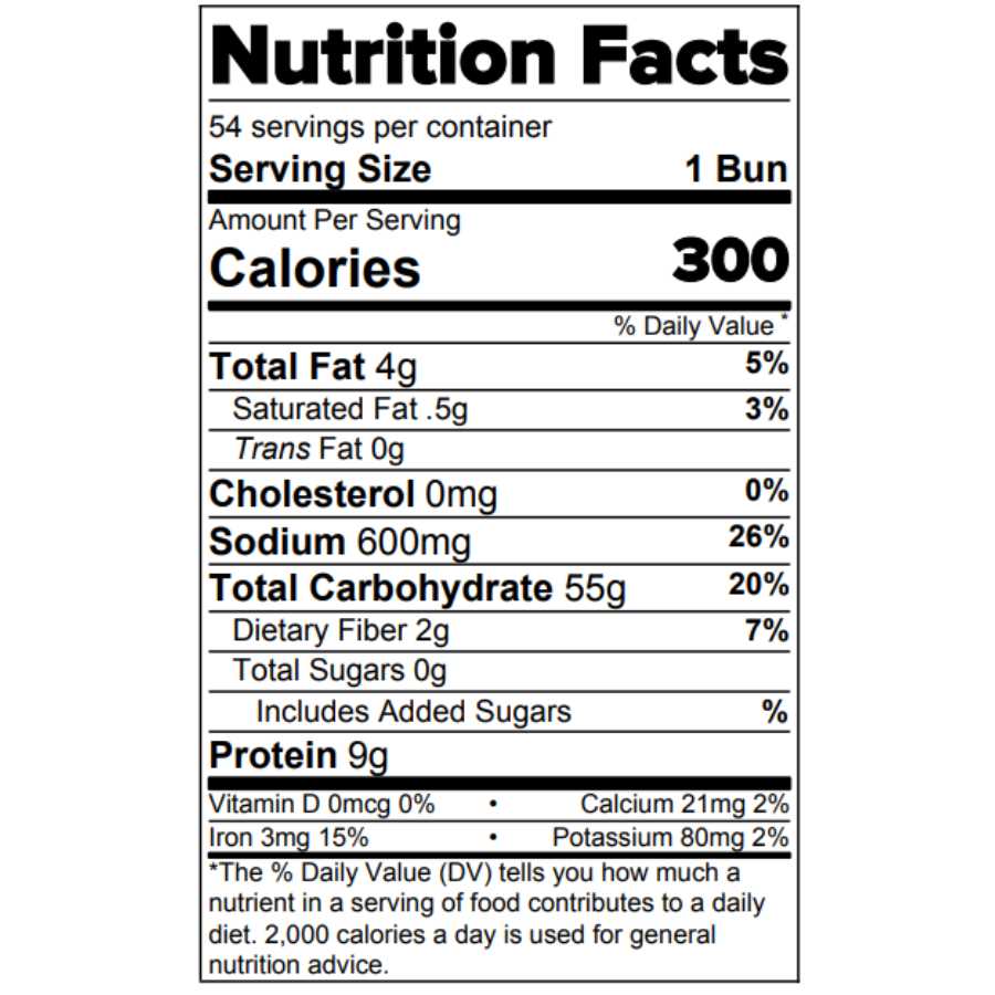 Wholesale Bakery Buns – Hamburger, Hot Dog, and More | Klosterman ...